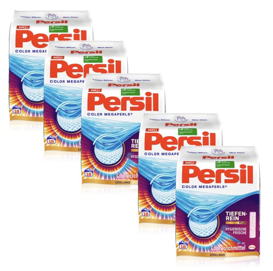 Persil Color Megapearls HE Laundry Detergent 1.33kg X 5 Bags - York ...